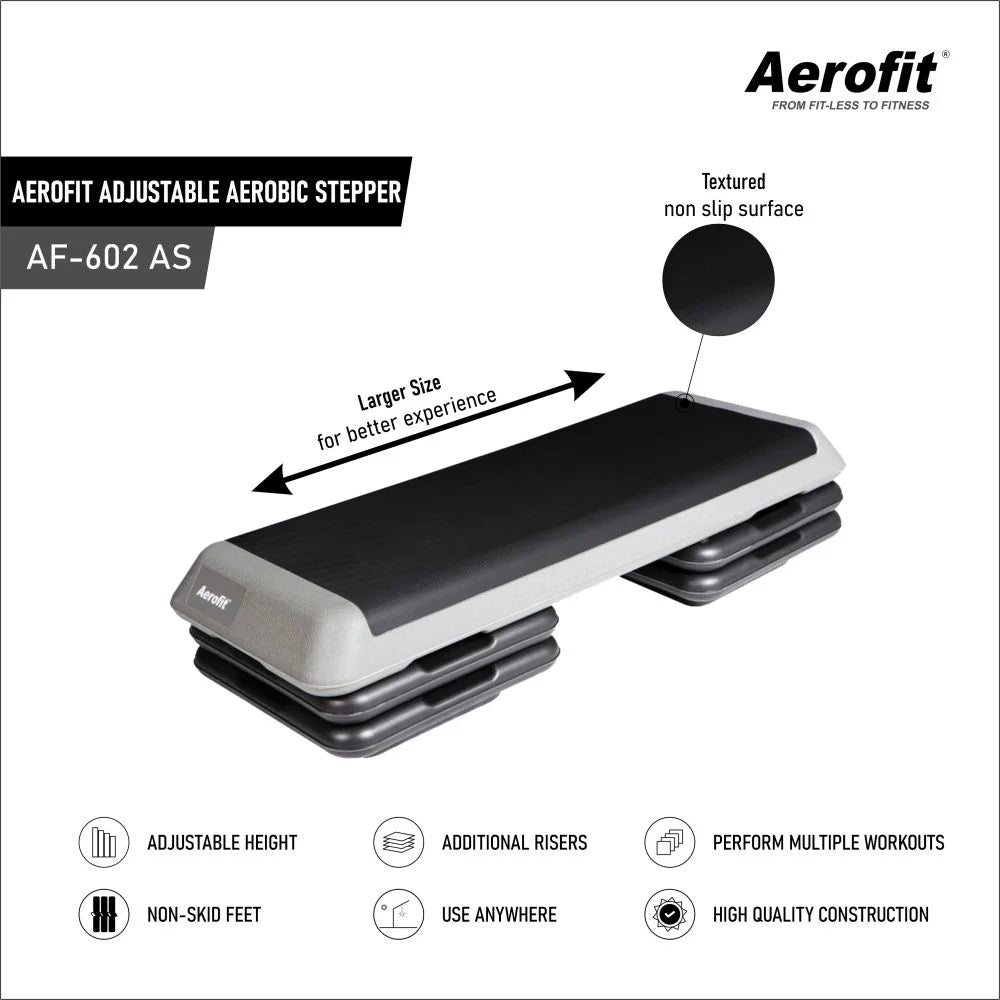 AF-602AS /AF-604 Adjustable Aerobic Stepper – Sachdev Sports Co. Pvt Ltd