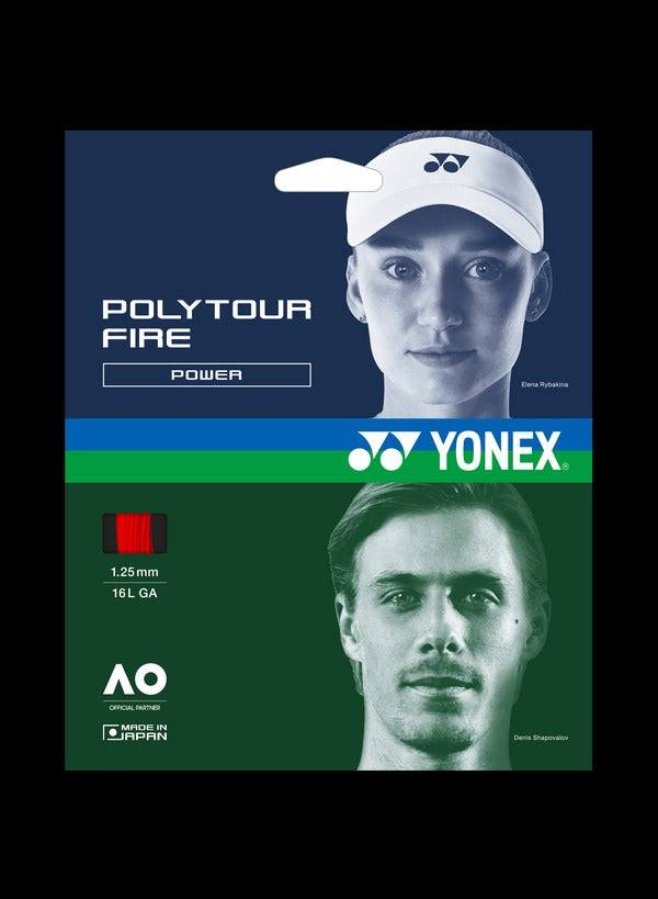 Yonex Poly Tour Fire Tennis Gut – Sachdev Sports Co. Pvt Ltd